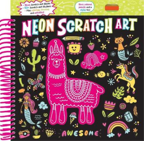 Neon Scratch Art (Relié) Creativity Corner 9781645174530 | eBay