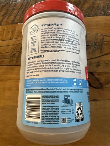 SlimFast Meal Replacement Shake Mix, Rich Chocolate Royale 22 Erving ...