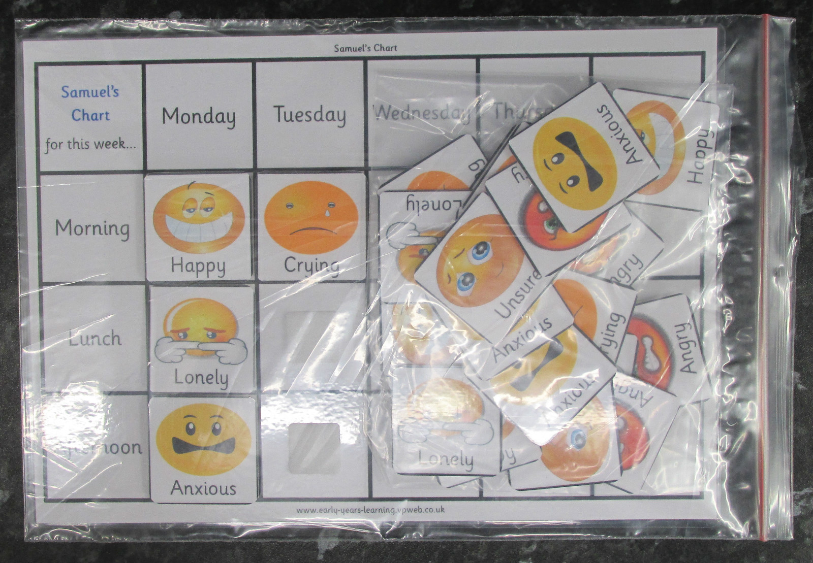 Promote good behaviour pecs~School Emotions charts, A4 or A5 with 29 ...