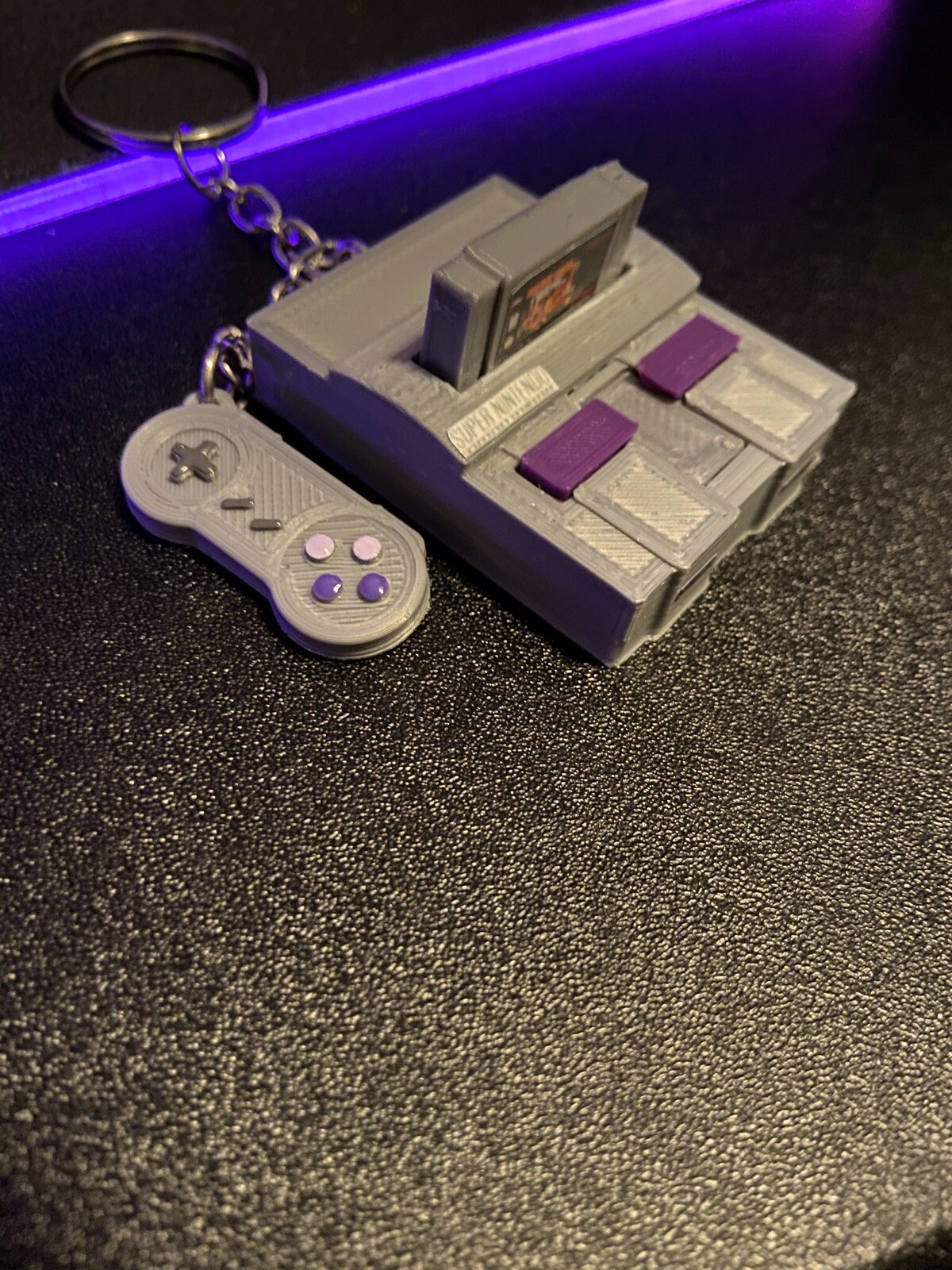 Super Nintendo Keychain w/ controller | eBay