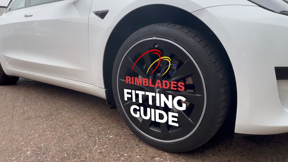 Alloy Wheel Rim Protector Strips 4x Rimblades Original Kerb Rash Guard ...