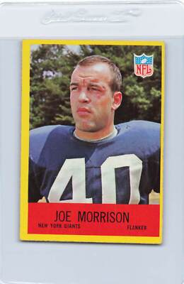 1967 Philadelphia #116 Joe Morrison Giants EX/MT *DA-B155 | eBay