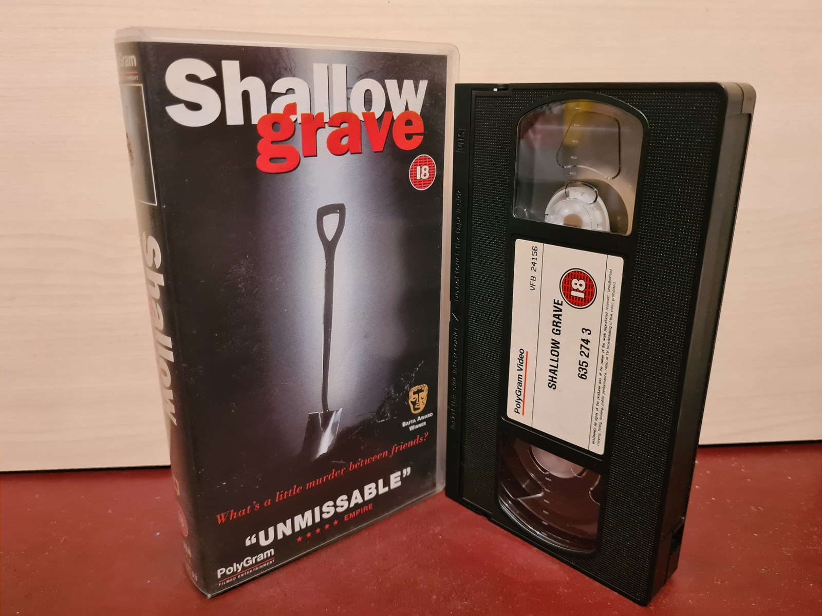 Shallow Grave - Ewan McGregor and Christopher Eccles - PAL VHS Video Tape (T233) | eBay