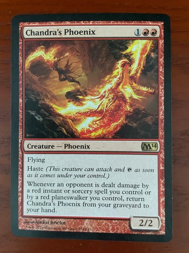 MTG Chandra's Phoenix SINGLE USED EXCELLENT CONDITION SEE PHOTOS | eBay
