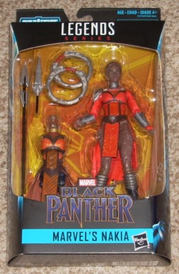 2017 Hasbro Marvel Legends 6 Inch Nakia BAF Infinite Series Okoye Black ...