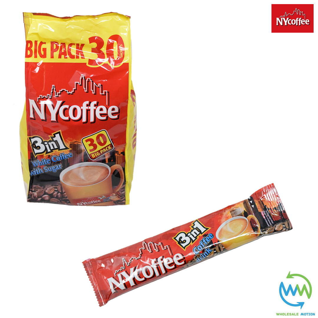 NY Coffee 3 IN 1 COFFEE Sachet INDIVIDUAL Sachets CUP Instant Sticks ...