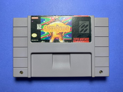 EarthBound (Super Nintendo Entertainment System SNES 1995) Cartridge ...