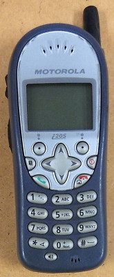 Motorola i series i205 - Gray and Silver ( Nextel ) PTT iDEN Cellular ...