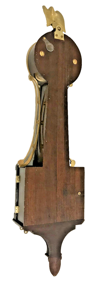 WALTHAM MINI BANJO CLOCK w/QUARTZ MOVEMENT Insert Circa 1926 FREE SHIP ...
