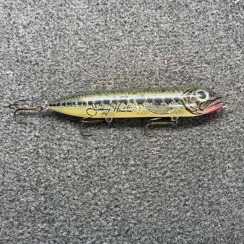 Heddon Super Spook Jimmy Houston Vintage Topwater Lure 1oz X9256HFB ...