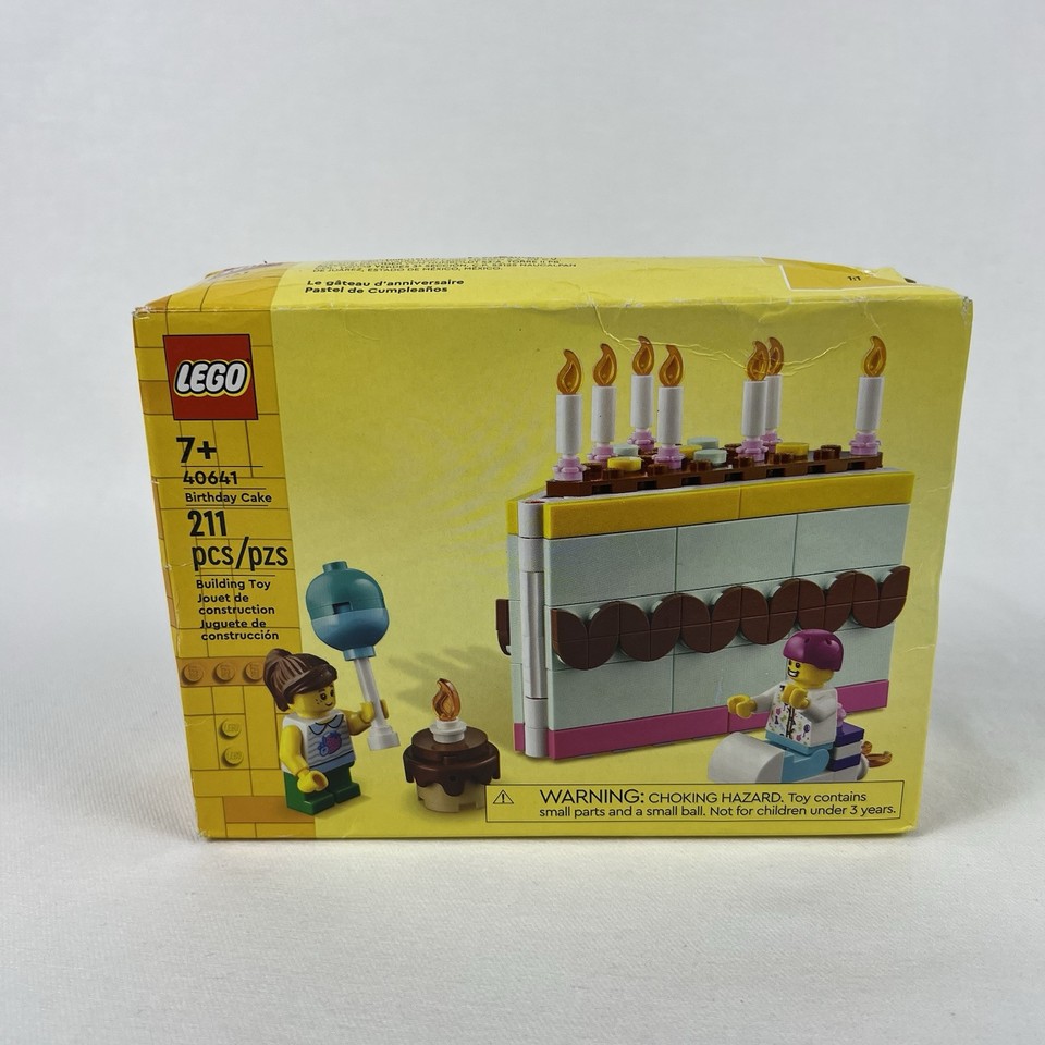 LEGO 40641 Birthday Cake with Candles 2023 Set New | eBay