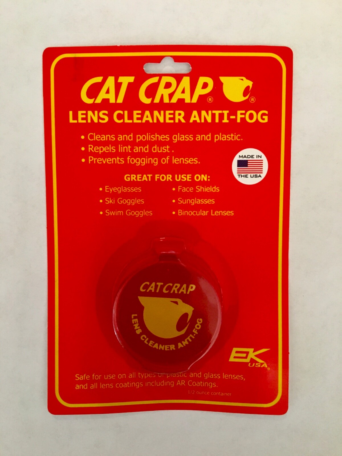 Cat Crap Anti Fog Lens Cleaner | eBay