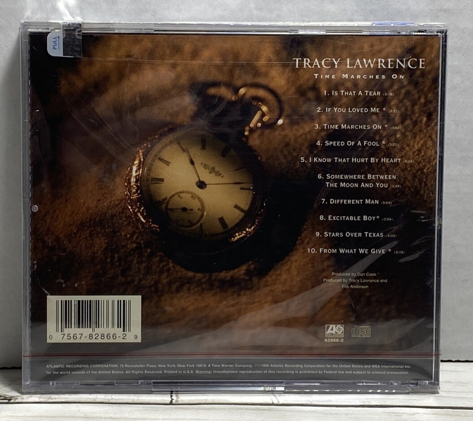Tracy Lawrence Time Marches on by Tracy Lawrence (CD, 1996) New ...