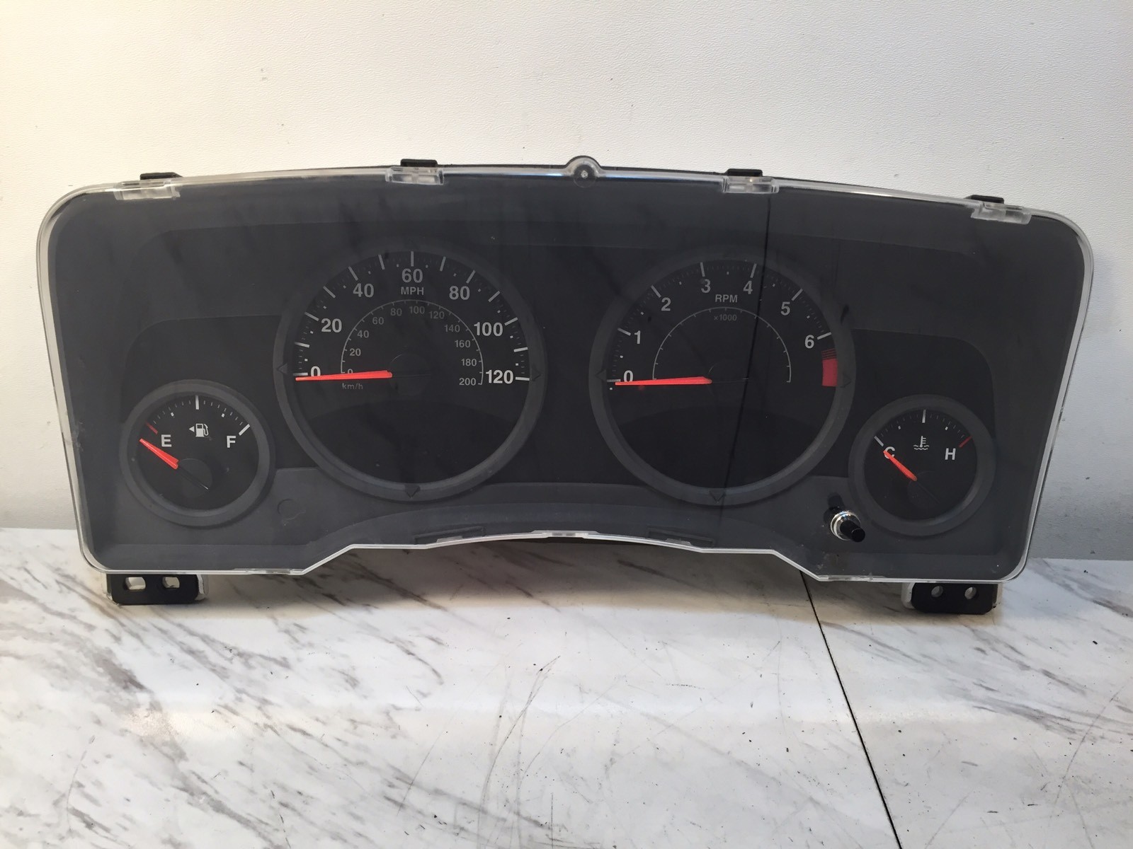2007 07 Jeep Patriot Compass Instrument Speedometer Gauge Cluster 120 ...