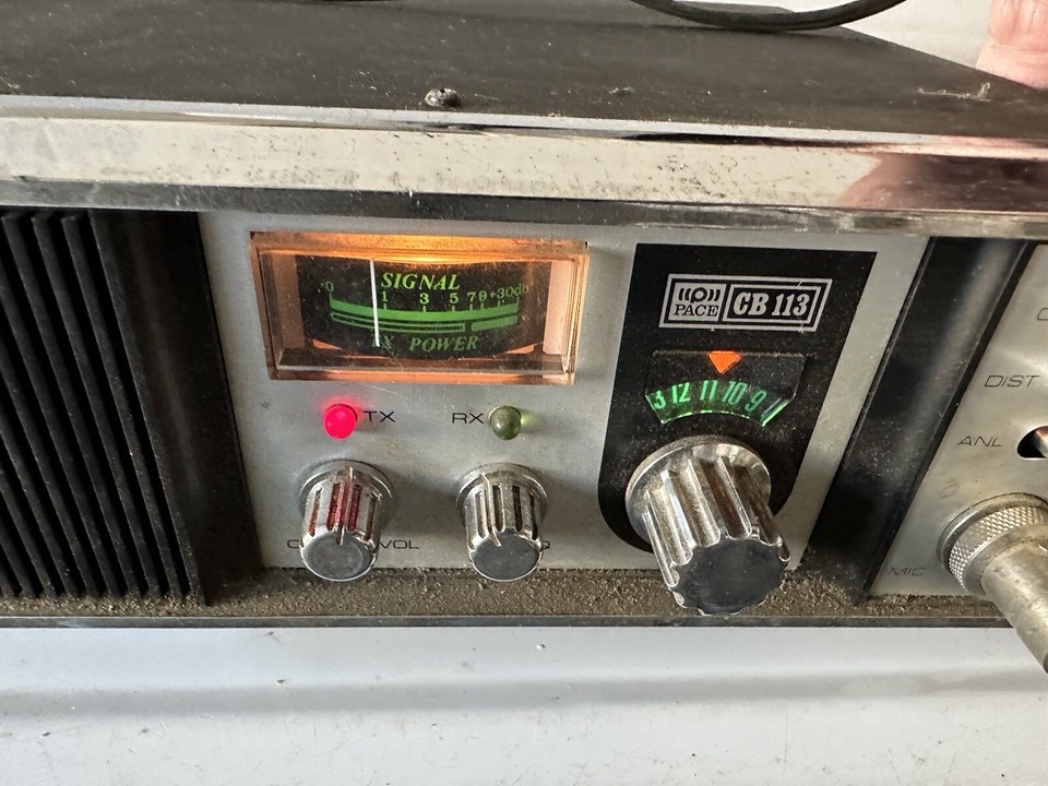 Vintage Pace CB-113 23 Channel Transceiver Radio Base Station with ...