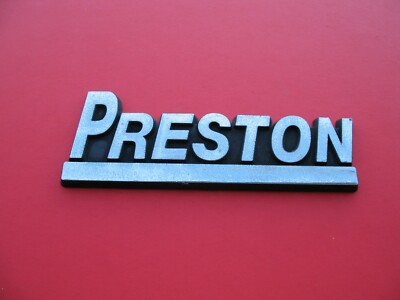 PRESTON EMBLEM LOGO BADGE SIGN SYMBOL USED B1114 | eBay