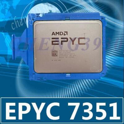 AMD epyc 7351 16 Core 2.40ghz 64mb 170w cache PS 7351 bevgpaf CPU ...