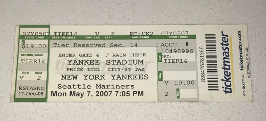 Yankees Ticket Exchange Ticketmaster