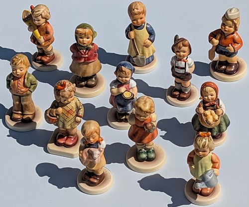Twelve Hummels, Goebel M. I. Hummel Club Figurines - Germany - Mint ...