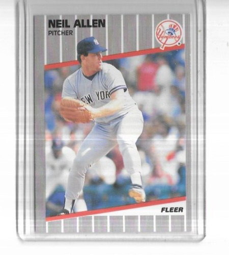 1989 Fleer #250 Neil Allen New York Yankees | eBay