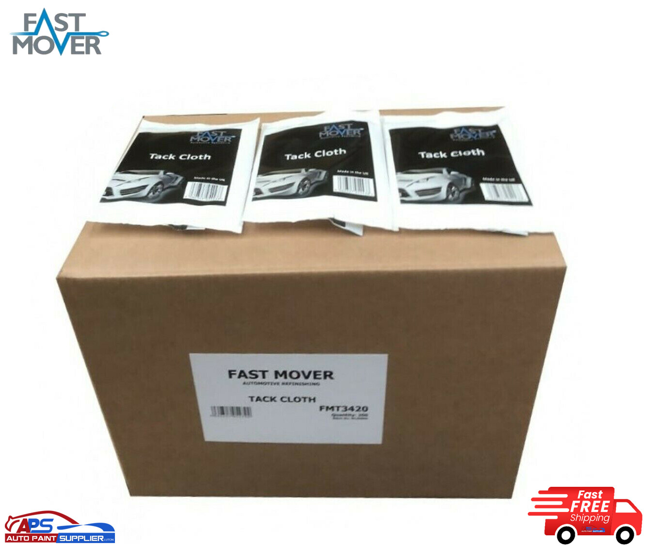 20 Pack Tack Cloth Rag Sticky Tak rags Paint Prep Bodyshop Cloths ...