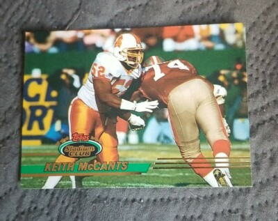 1993 Stadium Club Football Card #332 Keith McCants - Tampa Bay ...