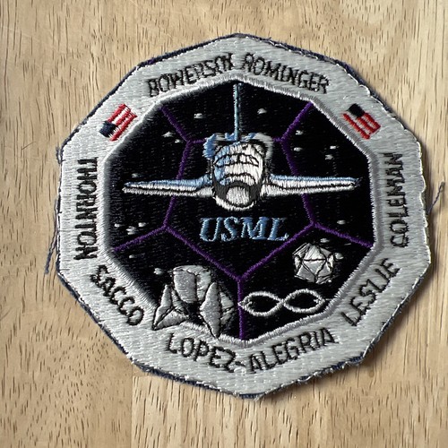 NASA STS-73 USML 4" Patch Lopez-Alegria Bowersox Rominger Sacco Patch | eBay