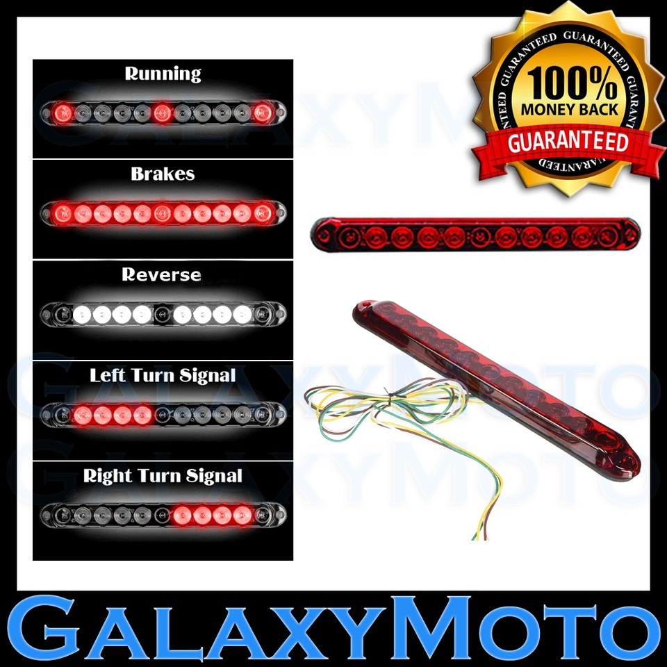 Rear Bumper+Swing Tire Carrier+RED Lens 2x LED Light for 07-18 Jeep ...