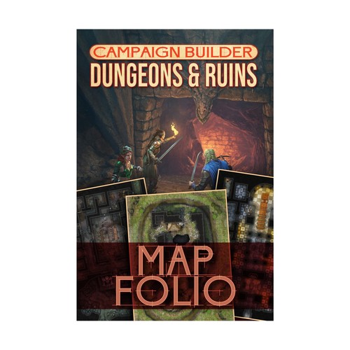 Kobold Press D&D 5e Campaign Builder - Dungeons & Ruins Map Folio SW ...