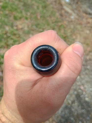 Antique Baltimore loop blob top G W Pomeroy Ohio beer bottle | eBay