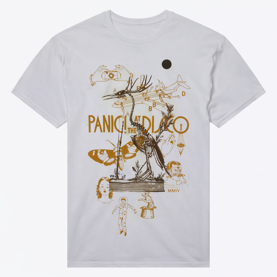 Panic! At The Disco Bird Skeleton T-Shirt All Size | eBay