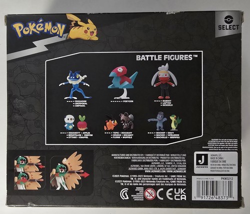 Pokémon Select Evolution Multipack Rowlet/Dartrix/Decidueye Action ...