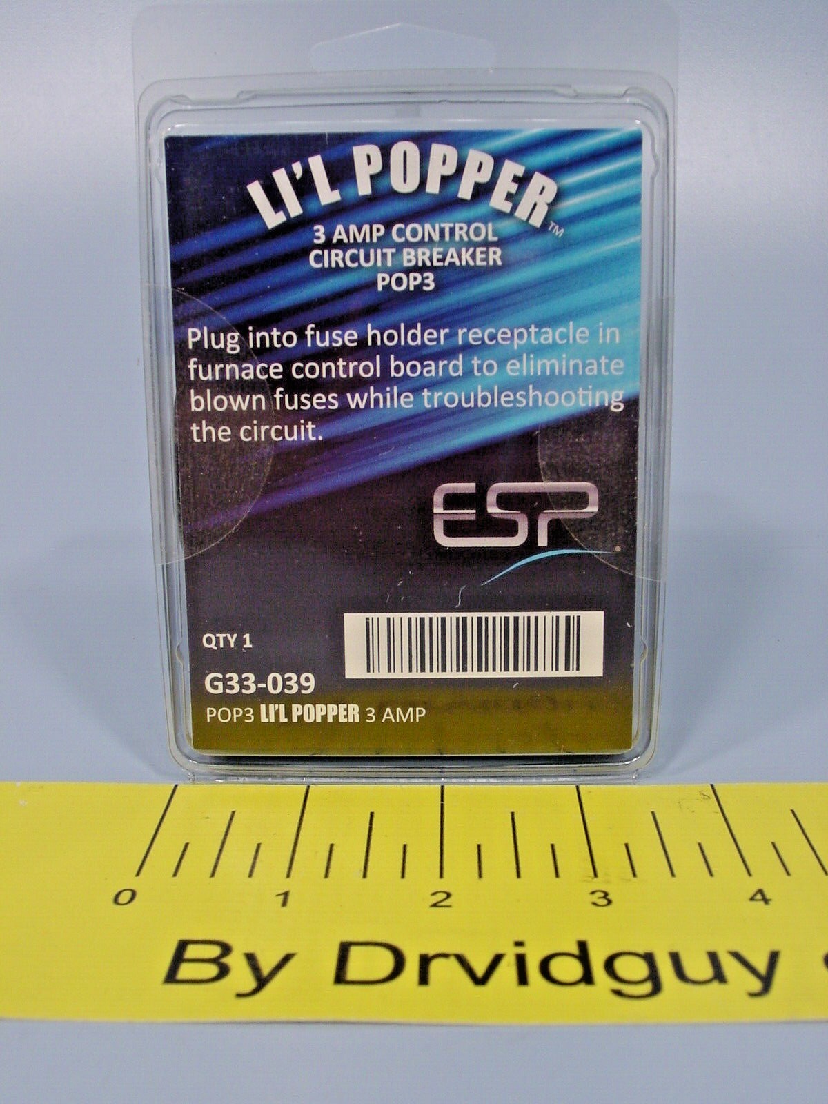 ESP G33-039 POP3 Li'L Popper Control Circuit Breaker; 3 Amp | eBay