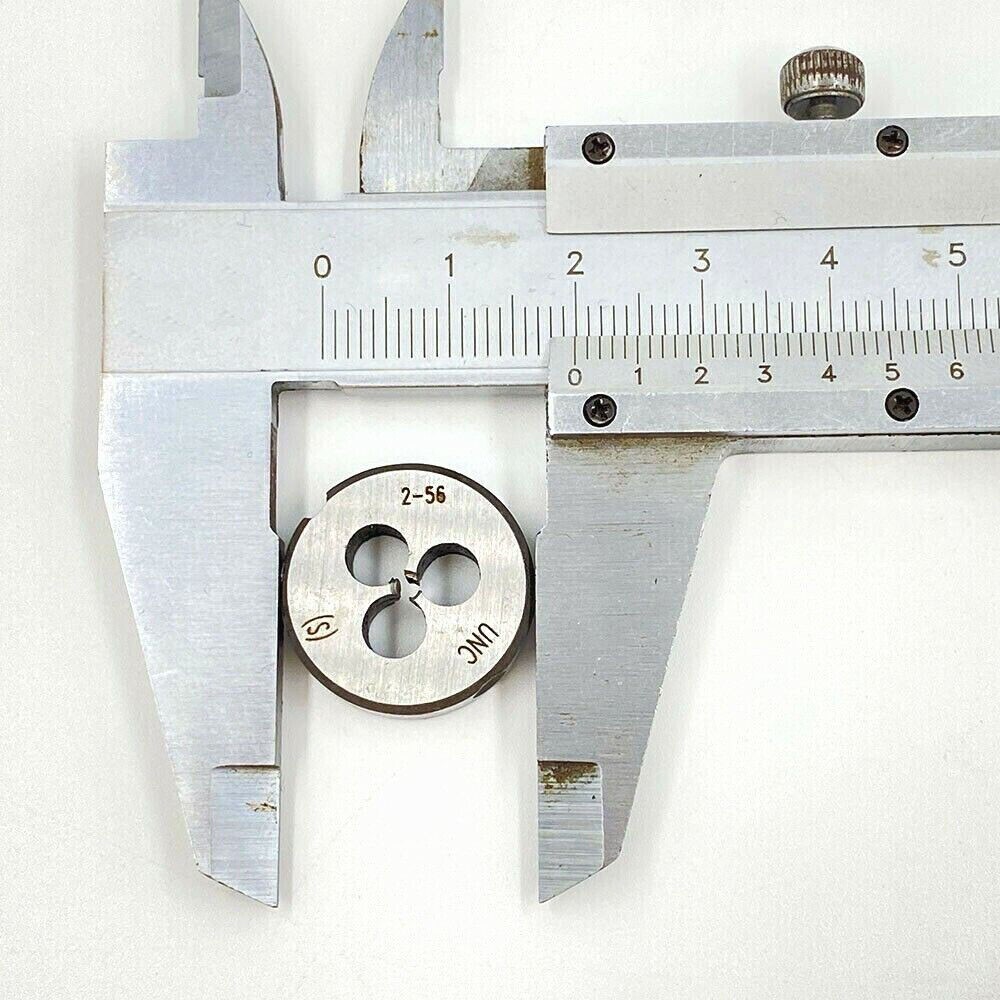 3pcs CNC HSS Right Hand Die 2#-56UNC Dies Threading 2-56UNC HSS DIE | eBay