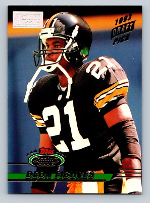 DEON FIGURES 1993 TOPPS STADIUM CLUB #512 RC 1ST DAY ISSUE PITTSBURGH ...