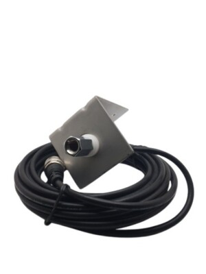 Opek AM-403 Stainless Steel Antenna L Bracket w/ 3/8x24T Coax Cable ...