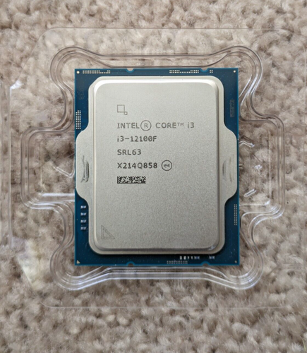 Intel Core i3-12100F CPU - Alder Lake (4P/0E/8T) LGA 1700 w/ Laminar ...