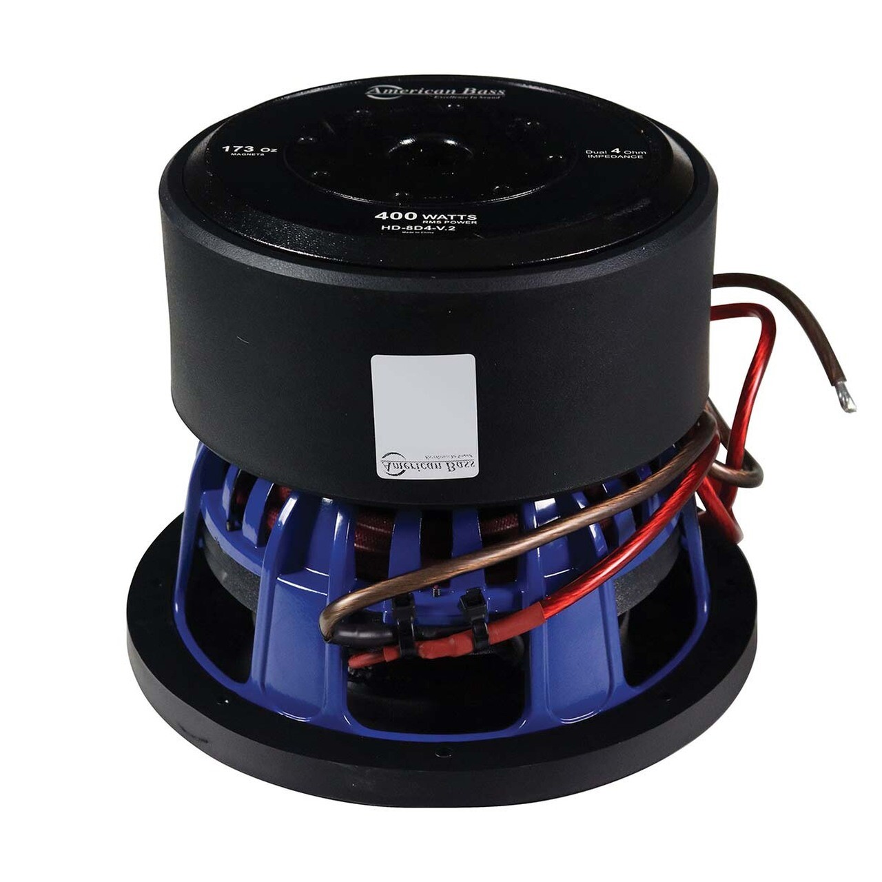 American Bass HD-8D4-V2 | 8 Inch 800W Dual 4 Ohm Car Audio Subwoofer ...