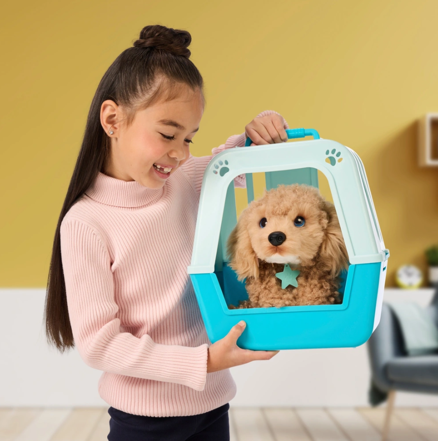 Little Live Pets My Really Real Puppy Dog Curley The Cavapoo Plush Soft ...