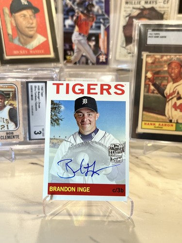 2023 Topps Archives Fan Favorites Autographs #64FF-BI Brandon Inge ...