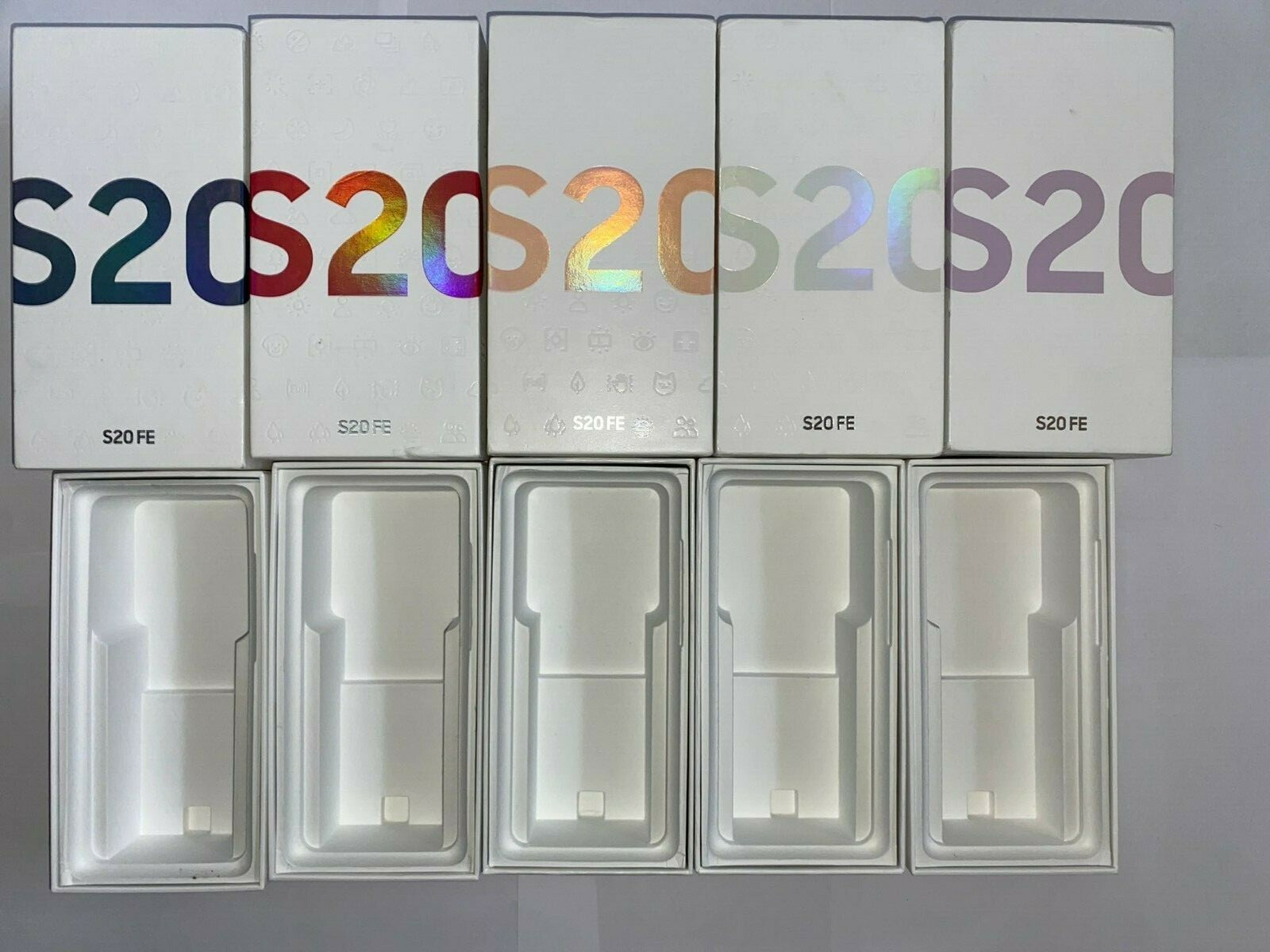 Samsung Galaxy S20 FE Empty Boxes - Various GB and Colours | eBay