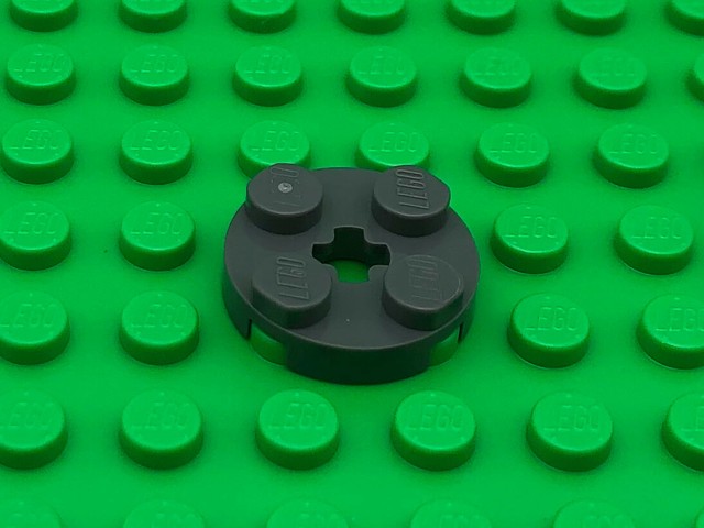 LEGO platte rund 2x2 Neudunkelgrau/dark Stone Grey (4211042) online ...