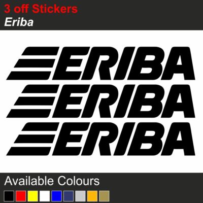 ERIBA MOTORHOME | Large | Sticker-Decal-Graphic | FRONT REAR | (BB278 ...