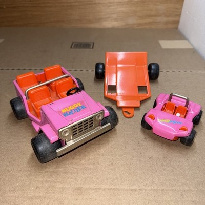 Vintage 1970’s Buddy L Buggy Hauler Jeep With Trailer And Sandpiper ...