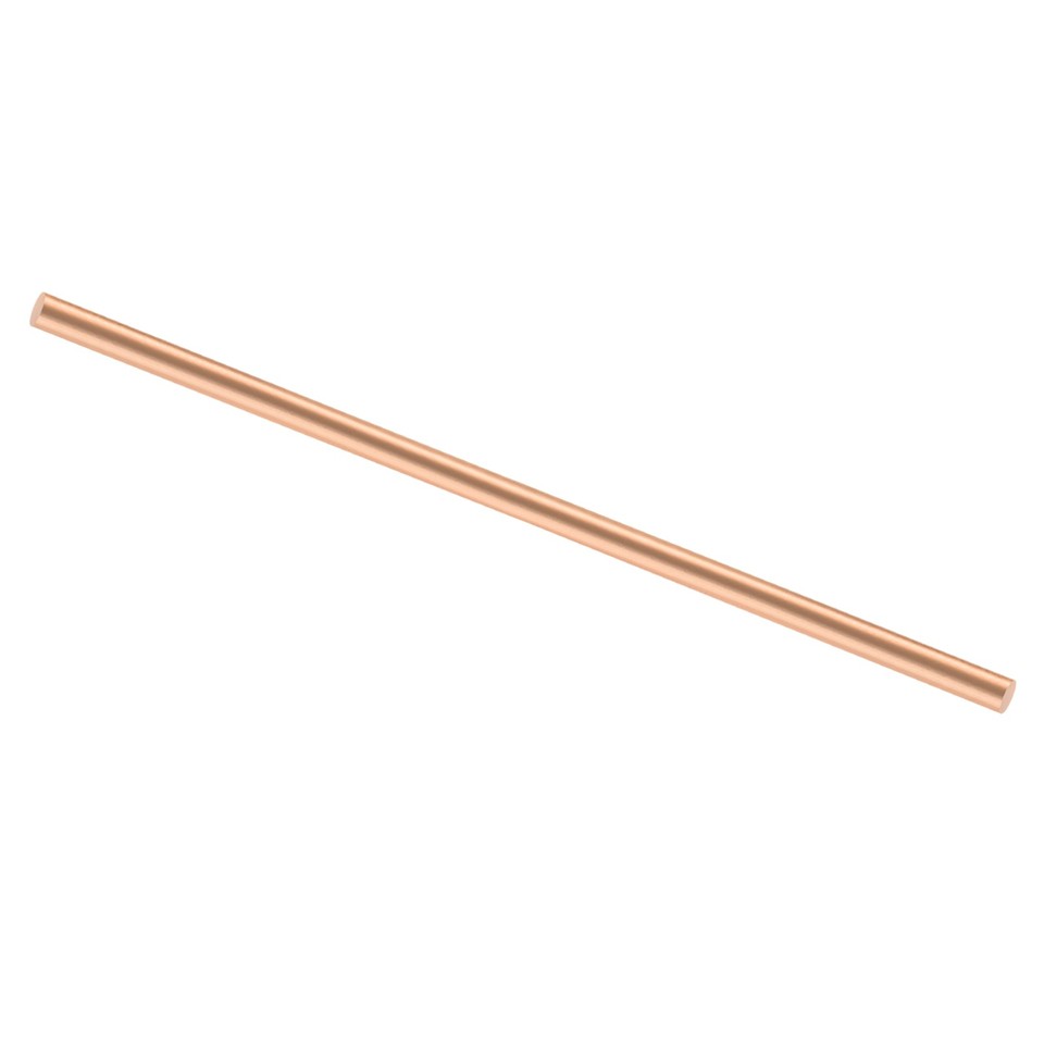 1 Pack Pure Copper Round Rod 7mm/0.28 Inch Dia 12 Inch Length Copper ...