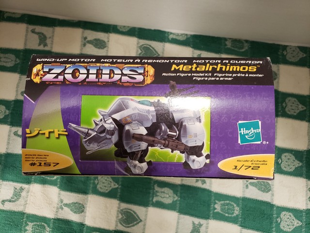 Zoids Hasbro Metalrhimos # 157 Rhinoceros Rhino 1/72 Wind up Walk 100 ...