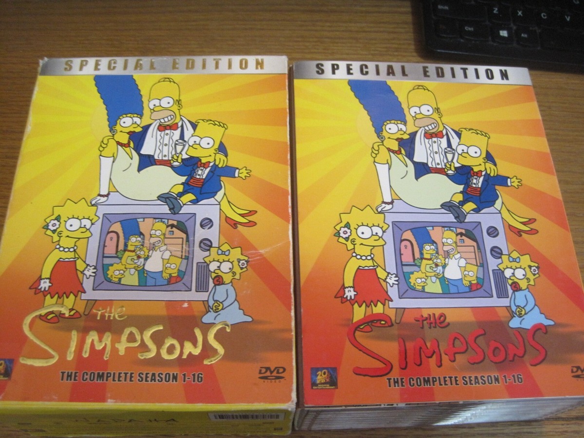 THE SIMPSONS COMPLETE SECOND/FIFTH/SEVENTH SEASON DVD SET FACTORY ...