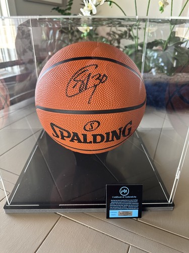 Stephen Curry #30 Autographed Signed Spalding Official Basketball HA ...
