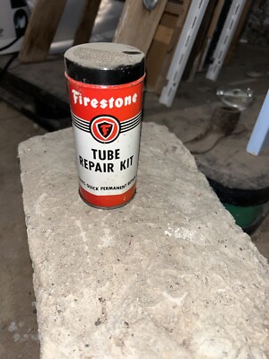 Firestone Tube Repair Kit Tin Can With Tube | eBay