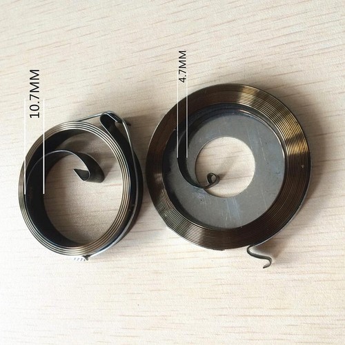 Hot 2x RECOIL PULL STARTER REWIND SPRING FOR Petrol Chainsaw 5200 5800 ...